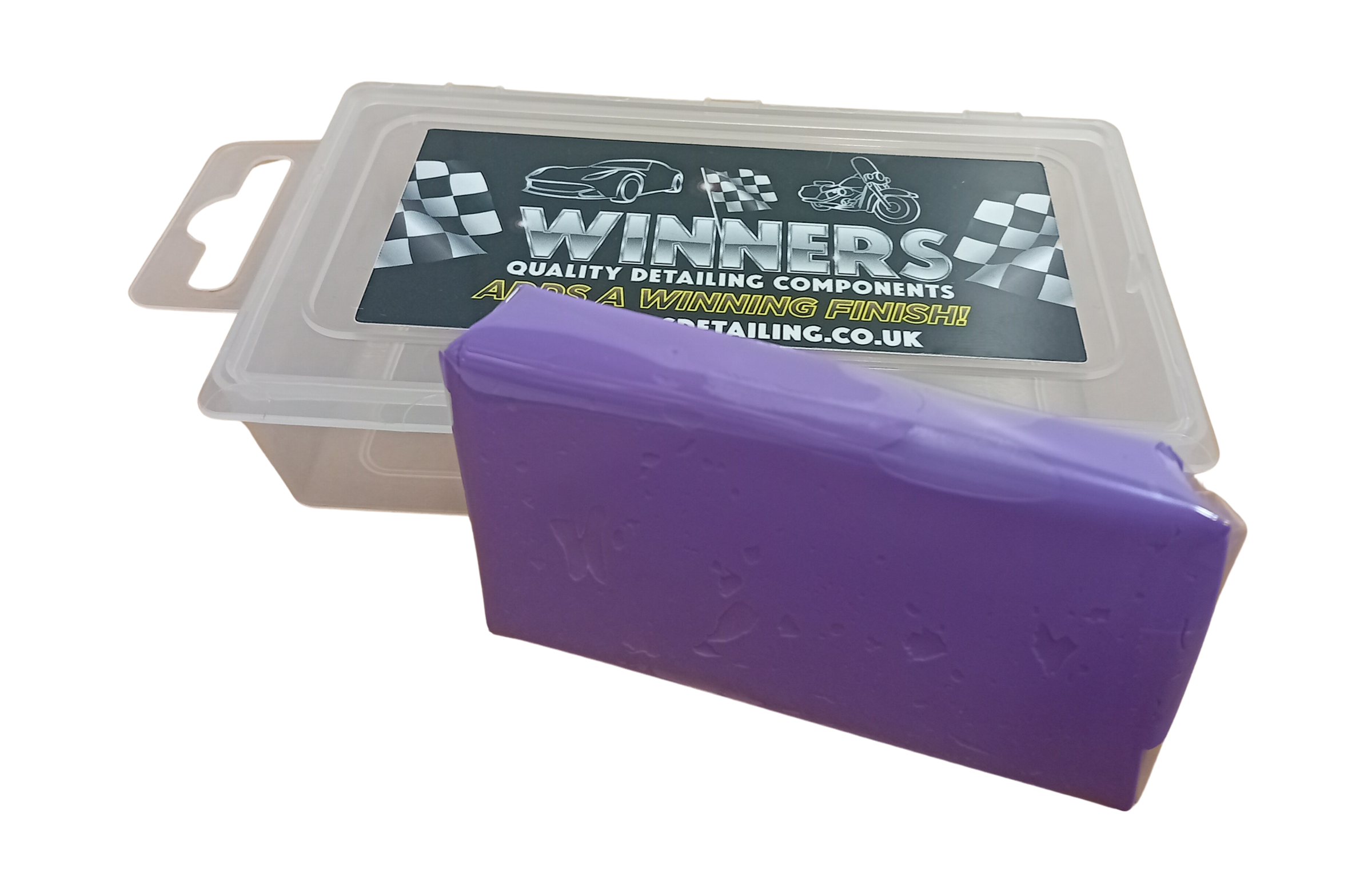 Clay Bar Coarse Grade Purple 200g (with box) | Killer Brands