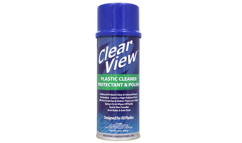 Clear View Plastic Cleaner | Protectant & Polish | 13oz