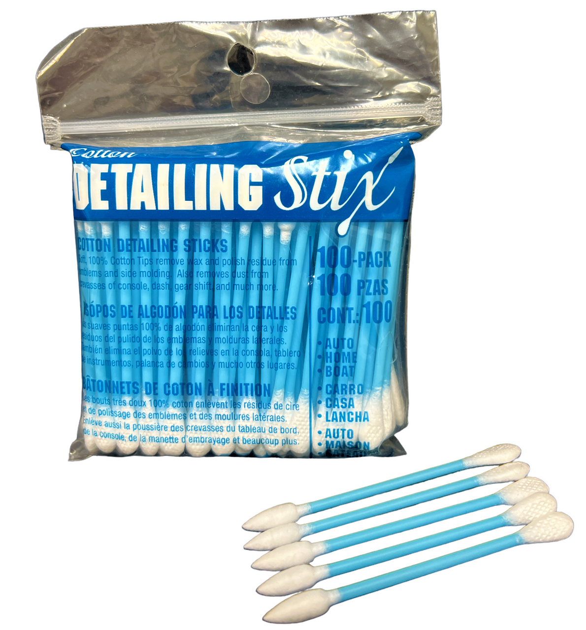 Cotton Detailing Stix | Remove Wax & Polish | Killer Brands