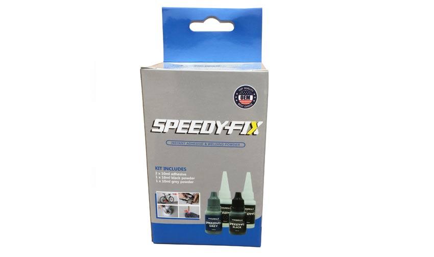 Speedy Fix Adhesive Kit - Instant Adhesive and Welding Powder with Liq